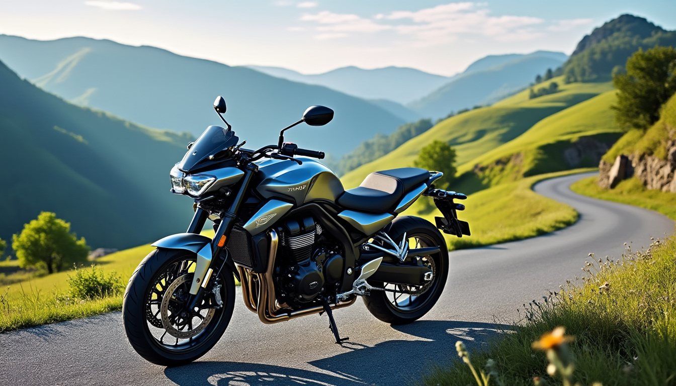 Triumph unveils a new mid-sized motorcycle - Motard En Balade