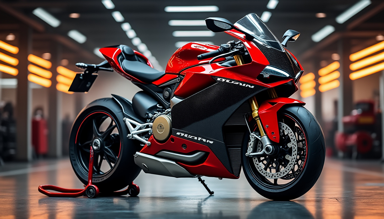 Une transformation imminente pour la prochaine Ducati Panigale V4 R ...