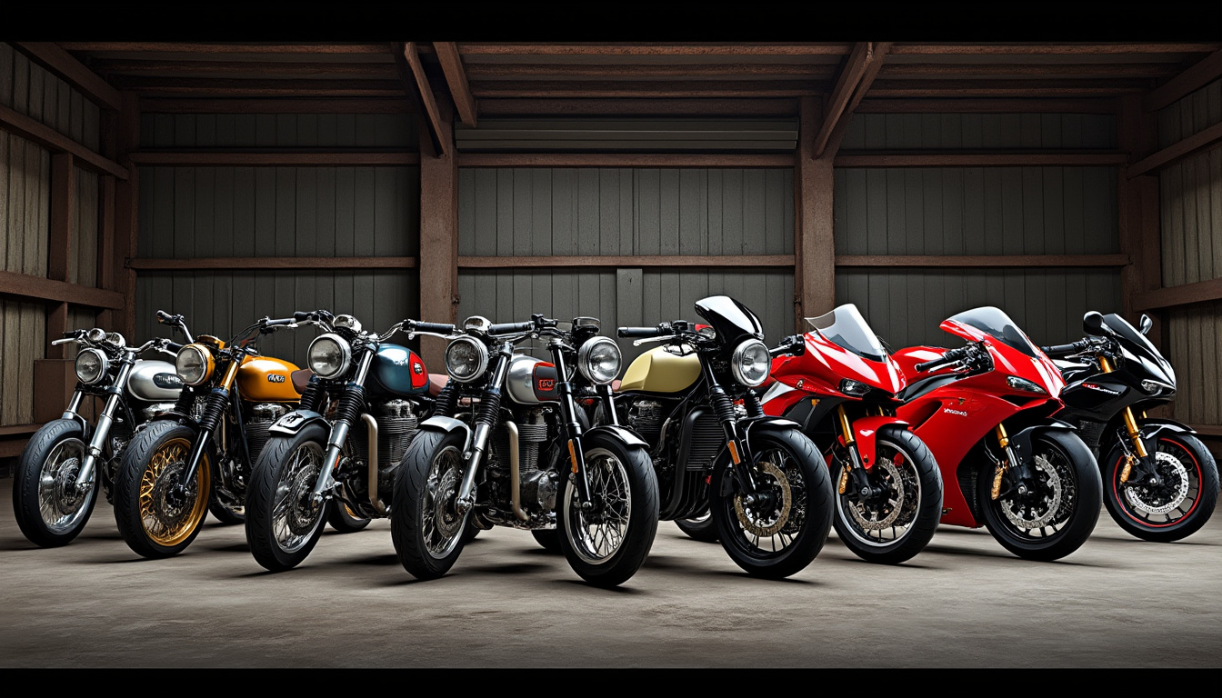 plongée dans l'histoire : les 10 motos emblématiques qui ont façonné l ...