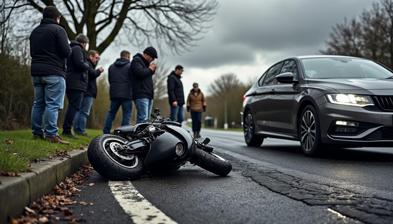 Tragédie en Seine-et-Marne : un motard perd la vie après une chute et ...