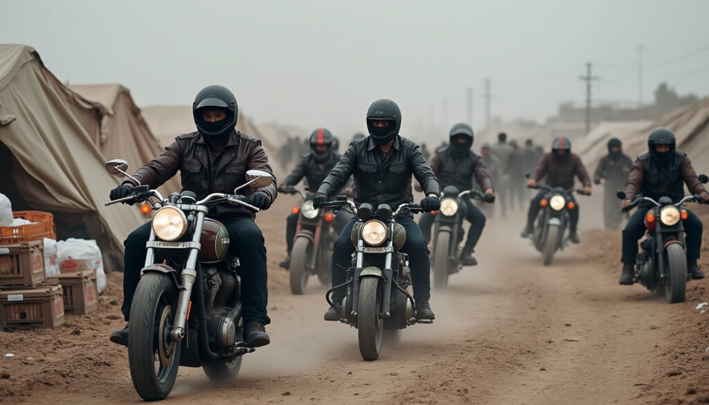 Des membres d'un gang de motards anti-islamique aux États-Unis assurent ...