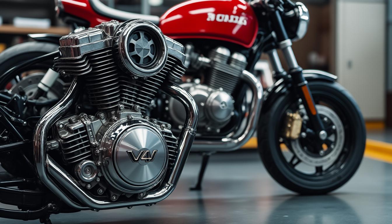 Le légendaire moteur V4 de Honda fait son grand retour avec une icône ...