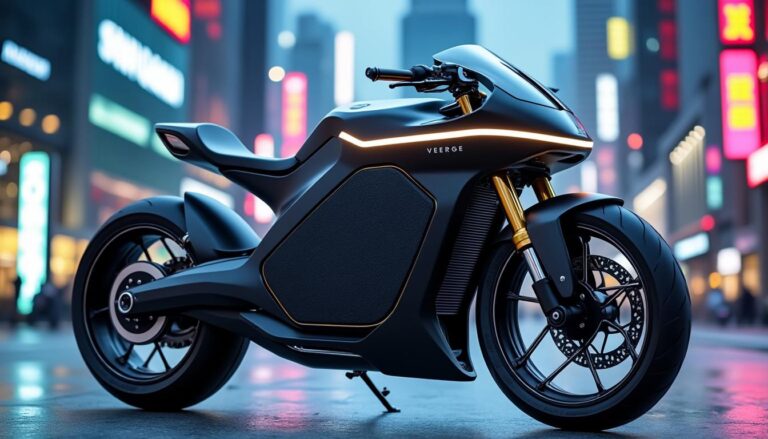 Verge Motorcycles révolutionne la mobilité électrique avec les ...